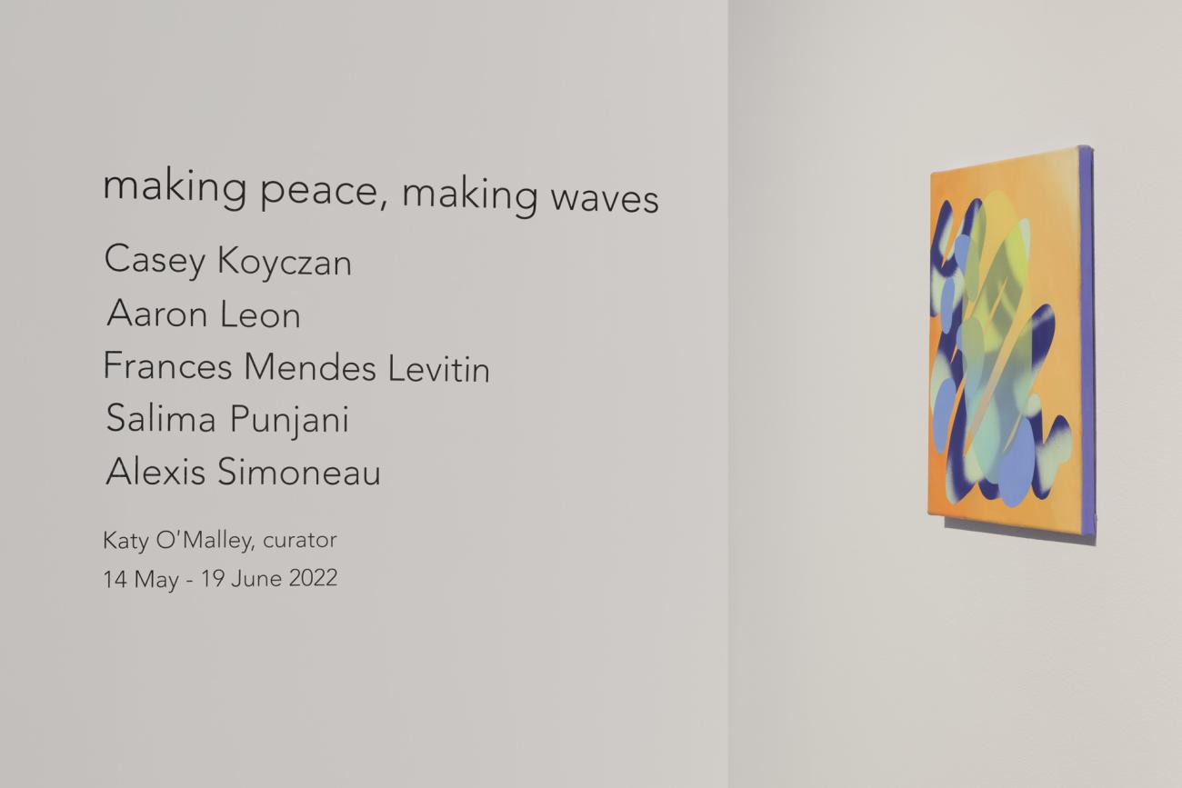 making peace, making waves | Access Gallery